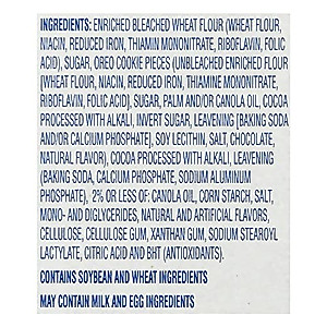 Pillsbury Oreo Funfetti Bundle, Includes 1 of each: Chocolate Cake Mix, Vanilla Frosting & Oreo Bits with By The Cup Frosting Spreader