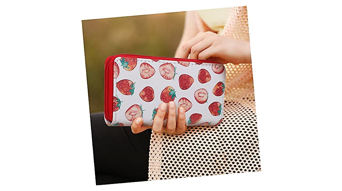 Cute Cabilock Strawberry Wallet - Perfect Gift for Girls