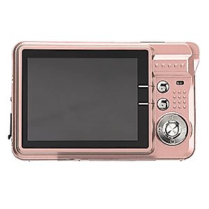 Vlogging Camera, 4K Portable Digital Camera for Shooting (Pink)