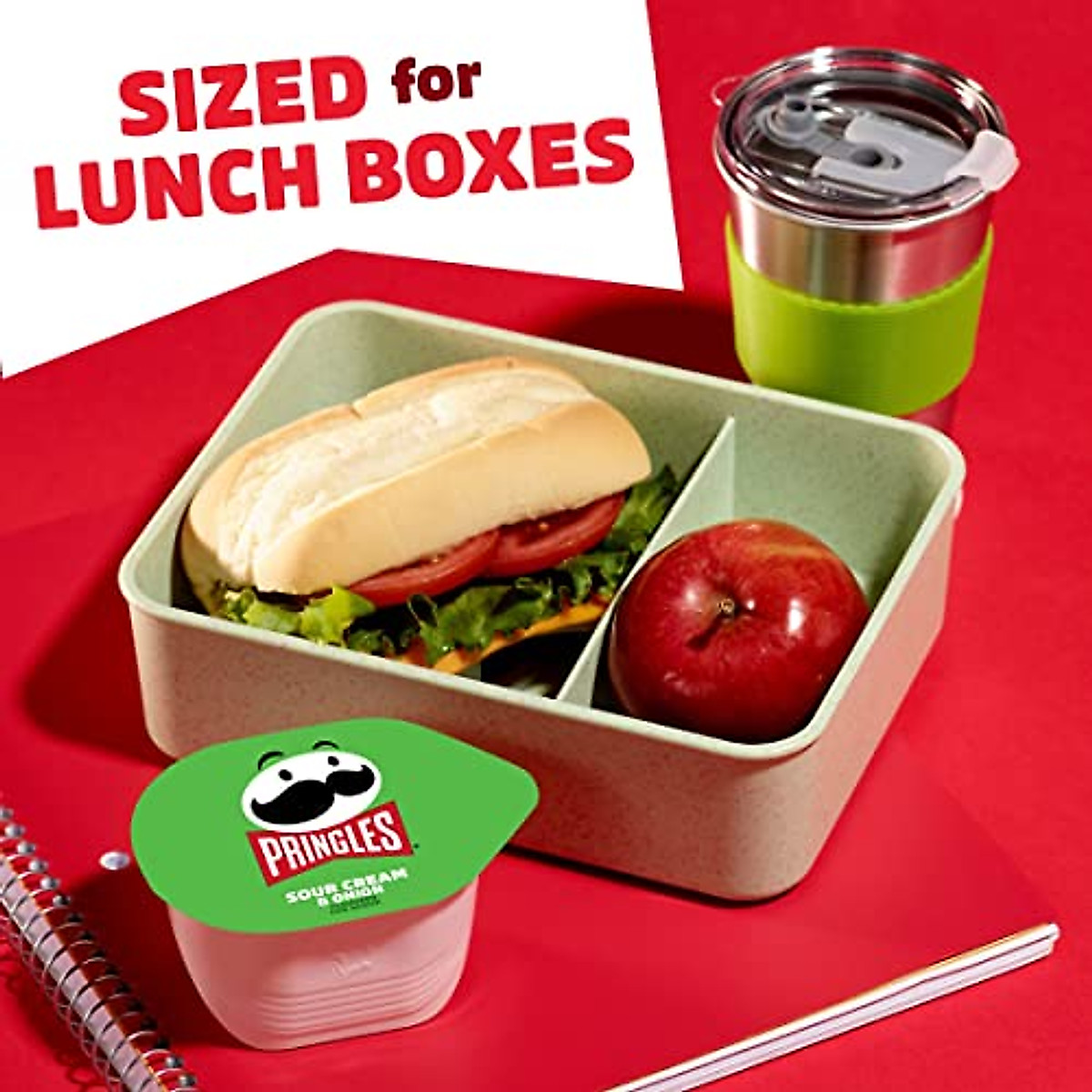 Pringles Potato Crisps Chips, Snack Stacks, Lunch Snacks, Office and Kids Snacks, Variety Pack (36 Cups)