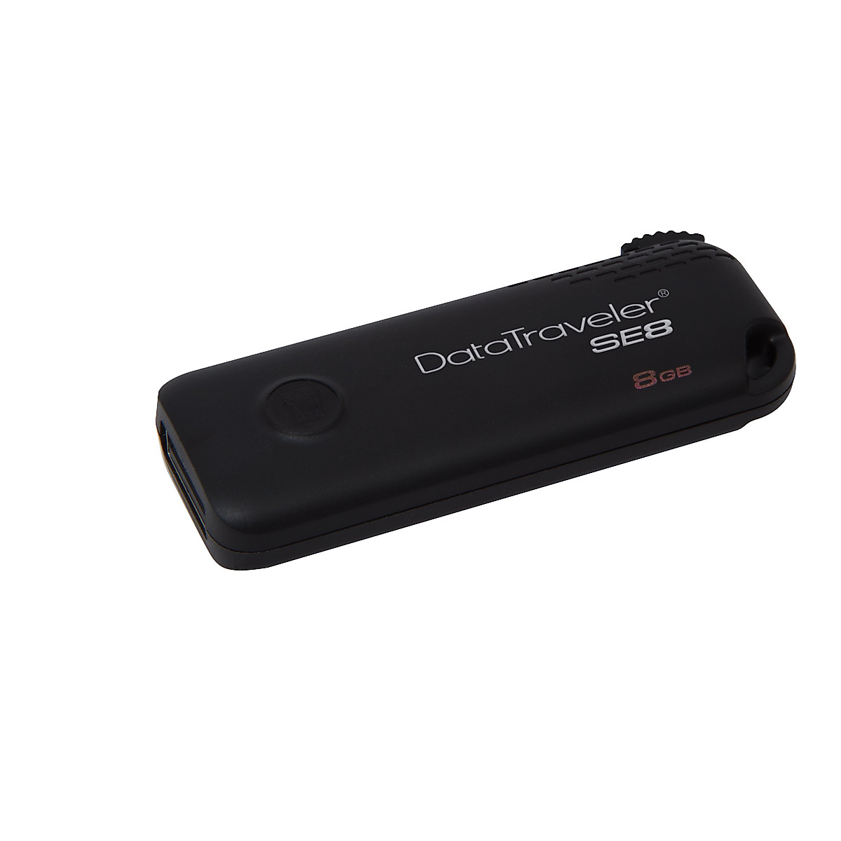 Kingston Digital 8 GB Data Traveler SE8 USB 2.0 Flash Drive, Black (DTSE8/8GB)