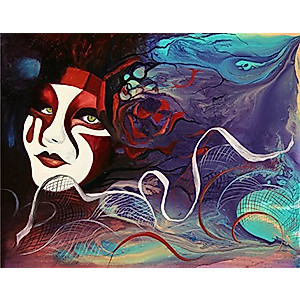 Carnival Dream, Venice, Limited Edition, Signed And Numbered Print By Andre Dluhos