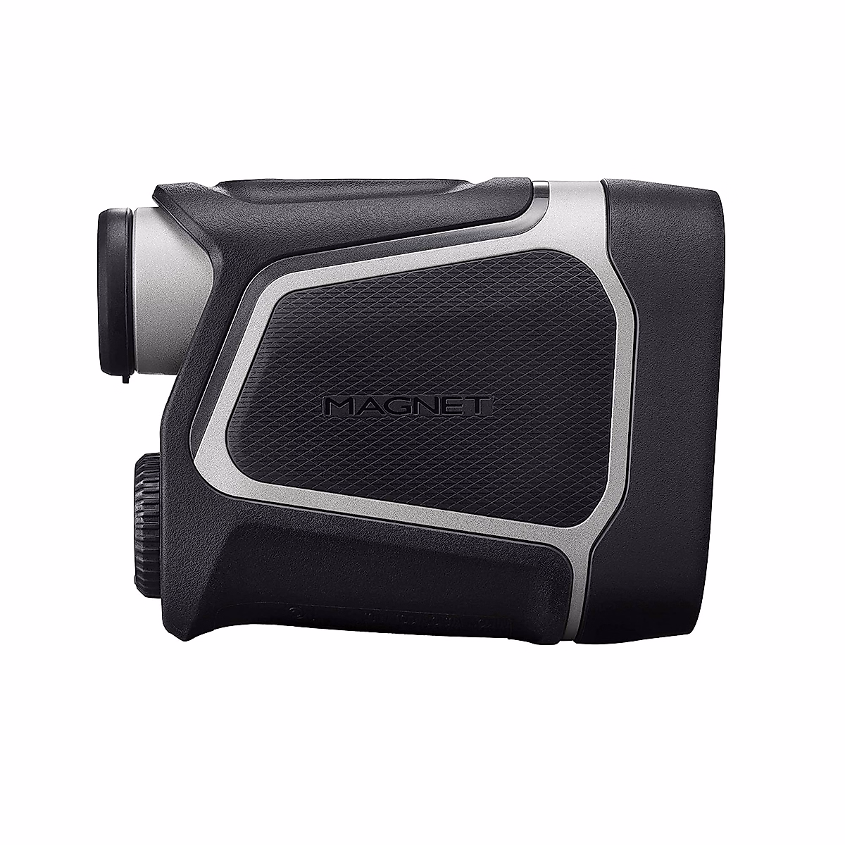 Nikon COOLSHOT 50i Golf Rangefinder (16760) Bundle with 3 Extra CR2 Batteries and a Cleaning Cloth - Waterproof, Magnetic, Flagstick Lock On Technology with Slope Adjustment - Mens Golf Accesories