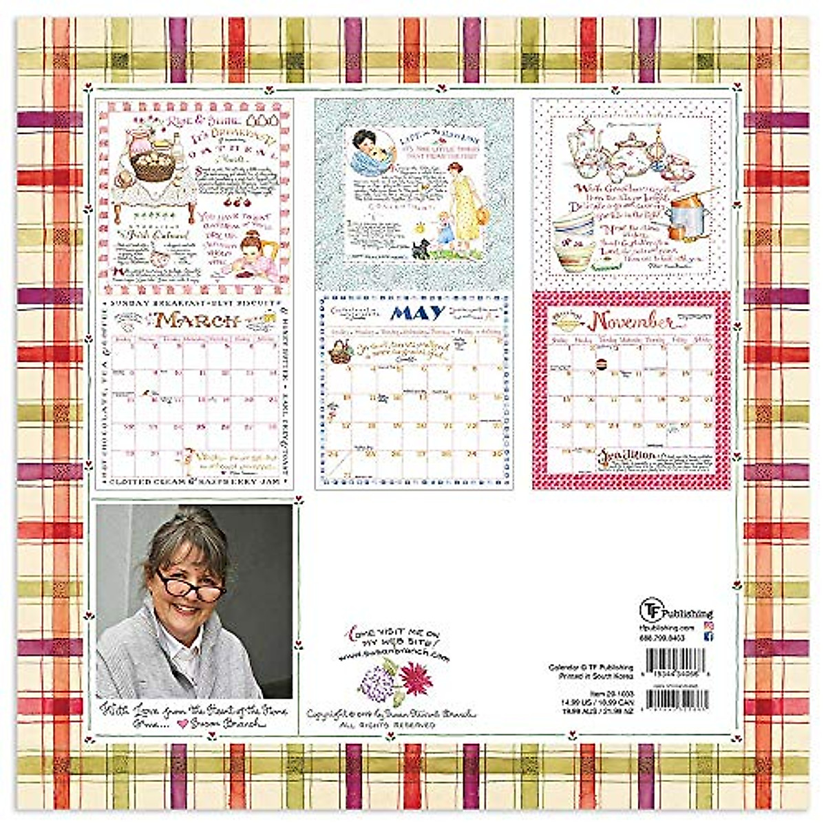 2020 Susan Branch Heart of the Home Wall Calendar