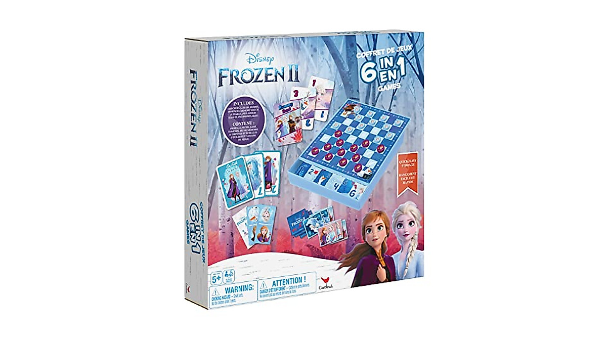 Frozen 2 6-in-1 Game House for Kids & Families | Disney Fun