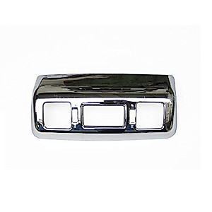 Chrome Inner Rear Central Armrest AC Vent Cover Trim for Toyota Tundra 2014 2015 2016 2017 2018 2019 2020 2021