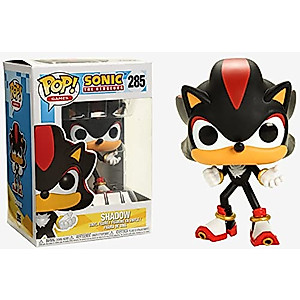 POP Sonic The Hedgehog - Shadow Funko Vinyl Figure (Bundled with Compatible Box Protector Case), Multicolor, 3.75 inches
