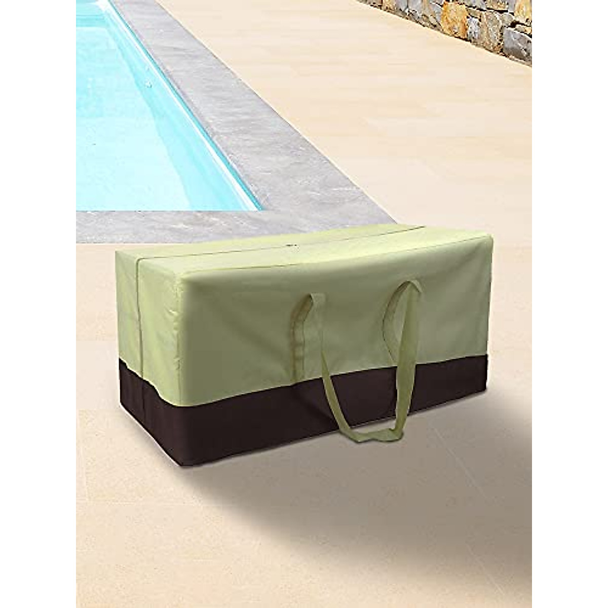 Kuppn Heavy Duty Extra Large Storage Bags, Oversized Storage Totes Organizer with Strong Handles and Zippers, Oxford Cloth Moving Storage Bags Waterproof for Moving Travelling Camping 152cm