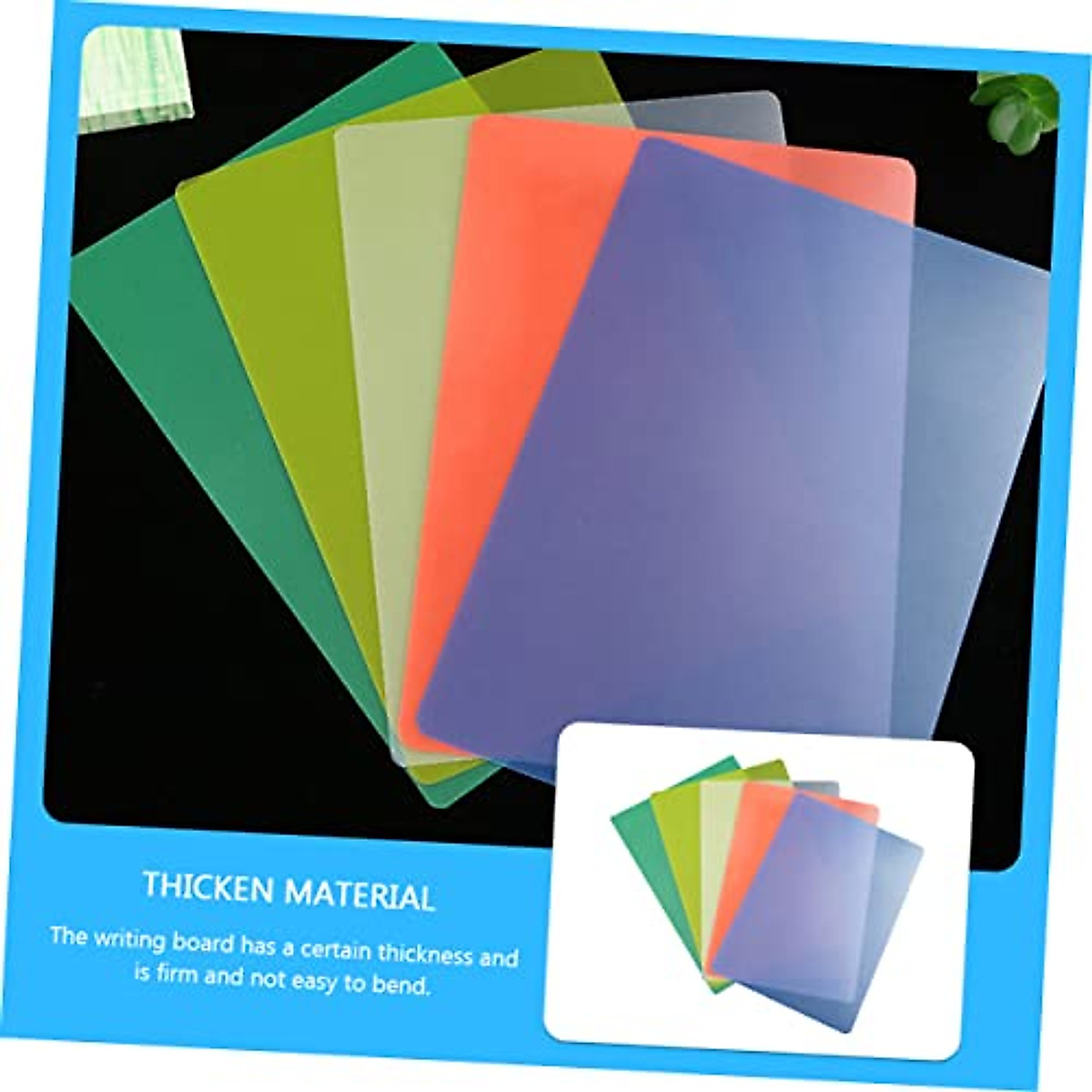 Tofficu 20pcs A4 Writing Pad Office Notepad Desk Notepad Server Note Pads Memo Pads Small Desk Pad Desk Blotter Protector Writing Scratch Pads Anti Scratch Writing Board Exam Board