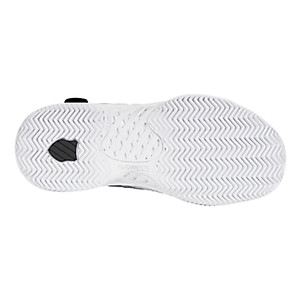 K-Swiss Women's Hypercourt Express 2 HB Tennis Shoe, White/Black, 7.5 M