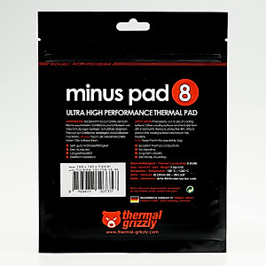 Thermal Grizzly Minus Pad (100 x 100 x 1,5 mm, Minus Pad 8)