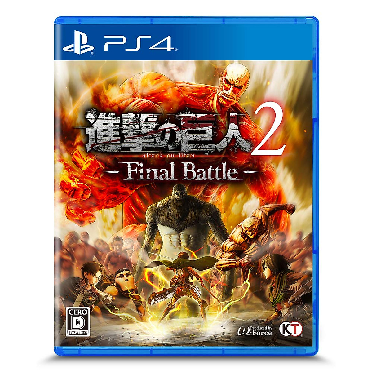 Koei Tecmo Games Shingeki no Kyojin 2 Final Battle For SONY PS4 PLAYSTATION 4 JAPANESE VERSION