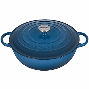 Le Creuset Enameled Cast Iron Signature Chef's Oven, 7.5 qt., Deep Teal