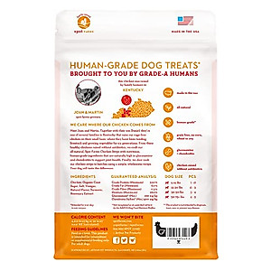 Spot Farms All Natural Human Grade Dog Treats, Chicken Strips with Glucosamine and Chondroitin, 12.5 Ounce