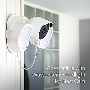 Wasserstein Anti-Theft Mount for Google Nest Cam Outdoor or Indoor, Battery - Made for Google Nest (Camera Not Included)