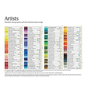 Derwent Artists Color Pencils, 4mm Core, Wooden Box, 48 Count (0700643)