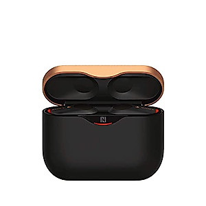 Sony WF-1000XM3 Truly Wireless Noise Cancelling Headphones with Mic, up to 32 Hours Battery Life, Stable Bluetooth Connection, Wearing Detection with Alexa Built-in - Black (Renewed)