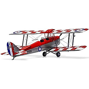 Airfix de Havilland DH82a Tiger Moth 1:48 Military Aviation Plastic Model Kit A04104