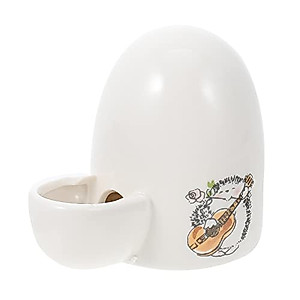 Balacoo Pet Hedgehog Drinking Bowl Water Feeder Ceramic Pet Feeder Water Dispenser