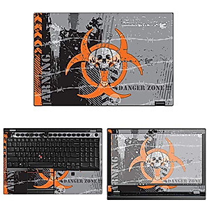 Decalrus - Protective Decal Skin Sticker for Lenovo ThinkPad P53 (15.6" Screen) case Cover wrap LEthnkpd15_P53-180
