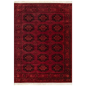 nuLOOM Diandra Traditional Motif Area Rug, 4x6, Red