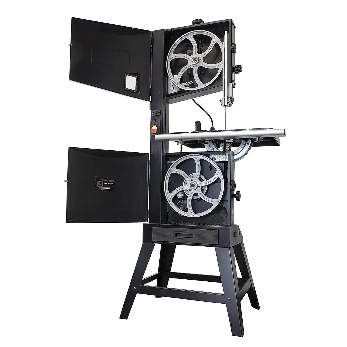 WEN (BA1487) Band Saw with Stand,Two-Speed,Black,14-Inch
