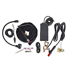 Weldpro Digital TIG 200GD AC DC 200 Amp Tig/Stick Welder with Pulse CK 17 Worldwide Superflex Torch 3 Year Warranty Dual Voltage 220V/110V welding machine