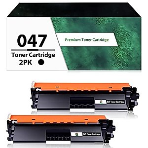 047 Compatible Replacement for Canon 047 Toner Cartridge for imageCLASS LBP113W MF113W MF110/LBP110 Series, i-SENSYS LBP113W MF113W MF110/LBP110 Series Printer (Black, 2Pack)
