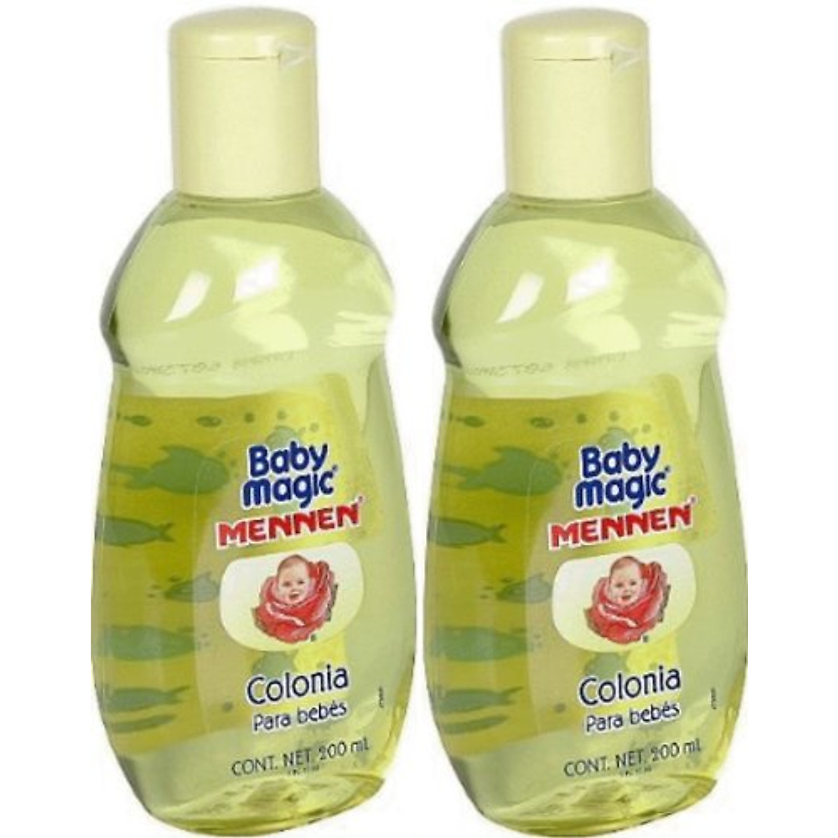 Baby Magic Baby Cologne 2 Bottles 2 Botellas- Colonia Mennen Para Bebes