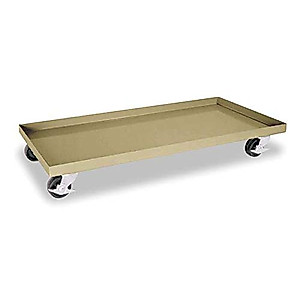 Lipped Solid-Deck Cabinet Dolly,000 Lb Load Capacity,1, 5 in Lowered Height,210418691