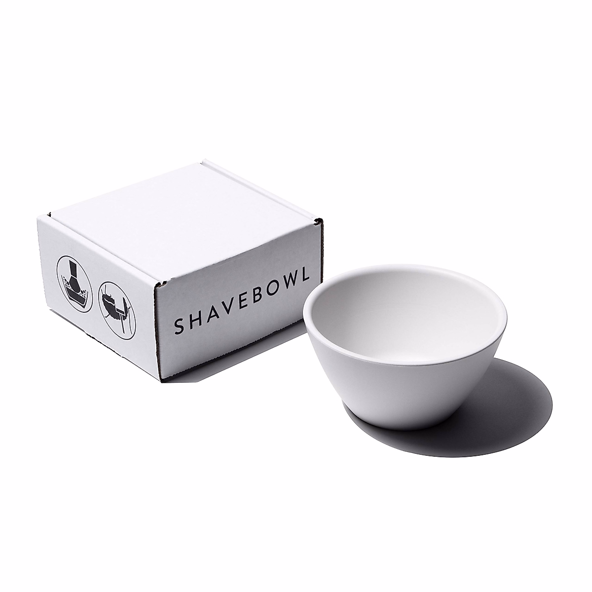 ShaveBowl Shaving Bowl / Shaving Cup (Made in USA) - White
