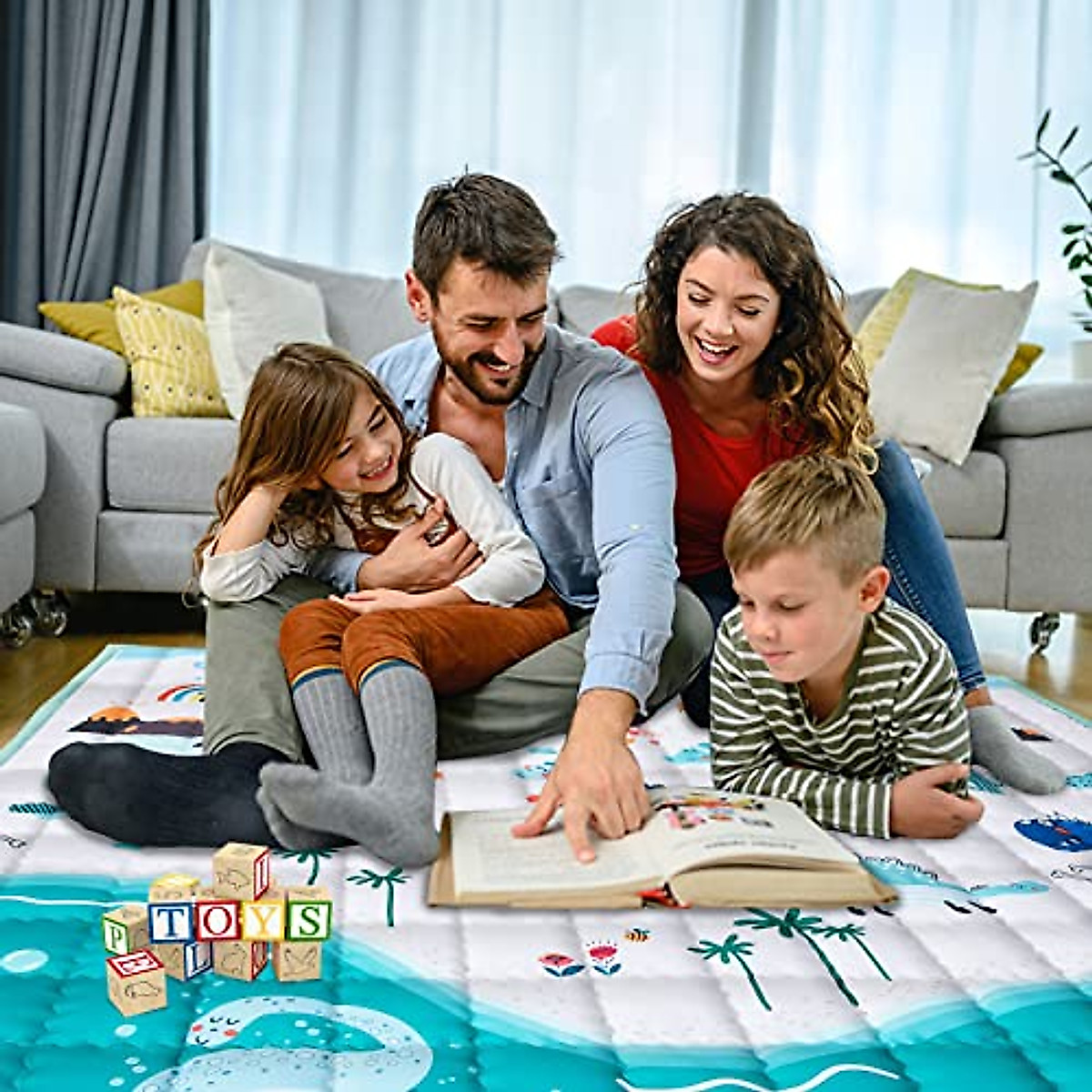 Artotok Baby Play Mat,Baby Foam Floor Play Mats,50 x 50 Baby Play Gym Babies Playmat for TODALE and LIAMST Baby Playpen