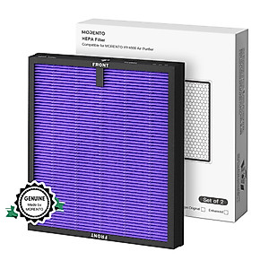 MORENTO 2 Pack HY4866 Genuine Air Purifier Replacement Filter for HY4866 Air Purifier, Multifunction Version