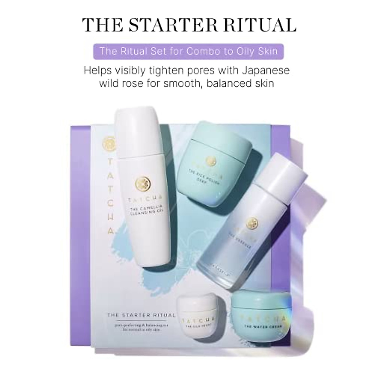 Tatcha Starter Ritual Set: Balancing Skincare for Oily Skin