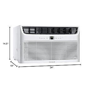 Frigidaire FHTC142WA2 Wall Air Conditioner 14000 Cooling BTU, 700 sq. ft. 230/208 Volts, Remote, White