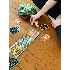 Chronicle Books S’Mores Wars: The Campfire Card Game of Snack Attacks (Competitive Card-Drafting Marshmallow Game for The Whole Family, Fast & Fun Food-Themed Card Game),Multicolor