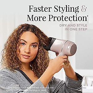 Remington Pro Wet2style Dryer, With Ionic & Ceramic Drying Technology, Mauve, D20A10