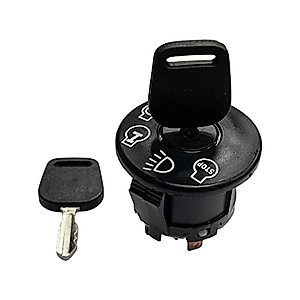 VIRTIONZ MWIRE Ignition Switch with Two Keys Replacement CompatibleReplacement for Husqvarna 532175566 || 175566 || for Riding Lawn Mowers
