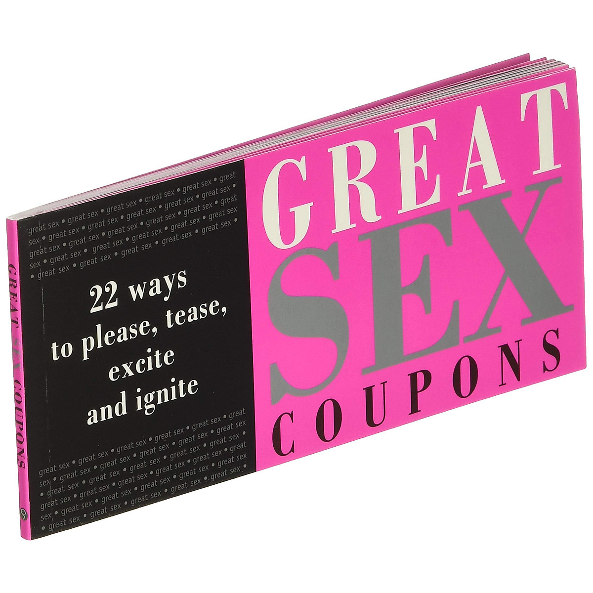 Great Sex Coupons: Romantic Love Coupons for Couples (Sexy Anniversary Gift for Husband/Wife, Boyfriend/Girlfriend, Partner)