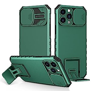 Back Case Cover Silicone Kickstand Case Compatible for infinix Smart 5,[3 Stand Ways] Vertical and Horizontal Stand Case,Full Body Hard Slim Protective Phone Case Protective Case