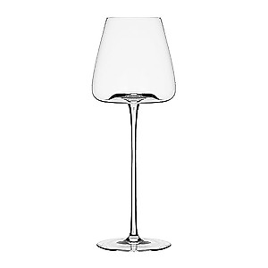 Sommelier´s Touch Elegant Crystal Wine Glass Set of 2. 20 oz, Artisan Crafted, Thin Rim, Long Stem - Versatile for Red, White, and Specialty Wines - Wine Lovers Gift.