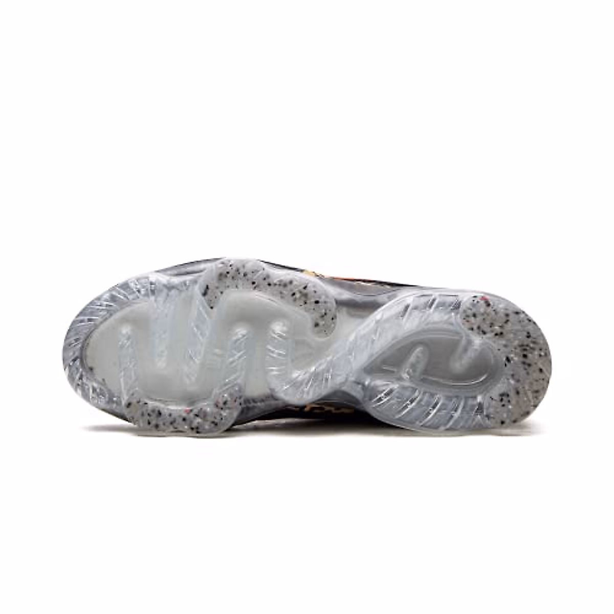 Nike womens Air Vapormax 2021 FK shoe, Black/Crimson/Brown, 6