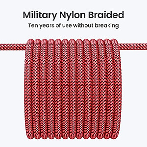 Micro USB Fast Charging Cable [3-Pack 10+6.6+3.3ft], Durable [Never Repture] Android Fast Charging&Data Transfering Cable Micro USB Charger, AINOPE Quick Charging Micro USB Cord