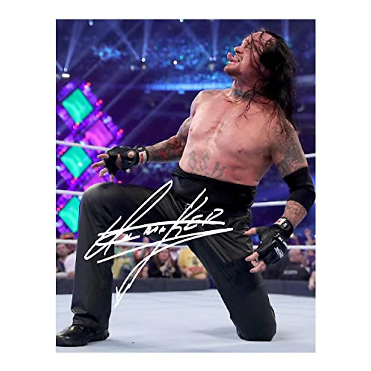The Undertaker - Wrestling Signed 8x10 Inch Photo Print Pre Printed Signature Autograph Gift