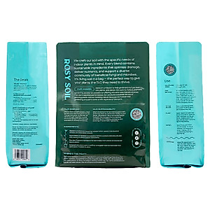 Rosy Soil Indoor Potting Soil for House Plants - Organic Potting Soil Mix for Indoor Plants -Enriched w/Root-Boosting Biochar for Foliage Plants, Flowers, Herbs - Peat Free House Plant Soil - 4qt