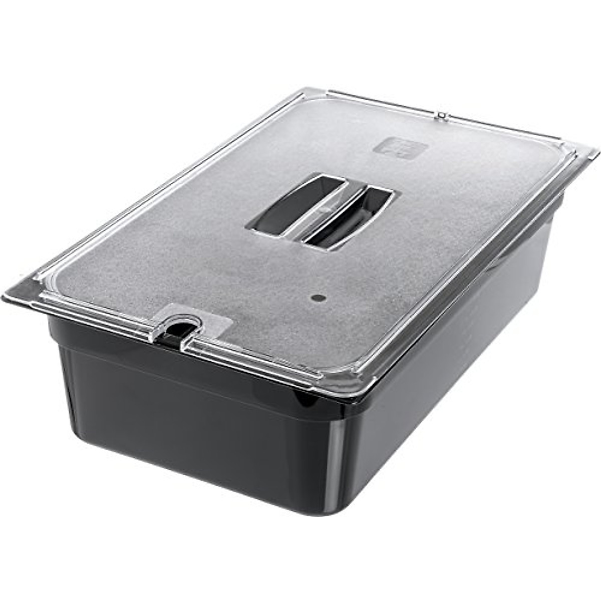 Carlisle FoodService Products 10211U07 StorPlus Full Size Polycarbonate Universal Handled Notched Food Pan Lid, Clear