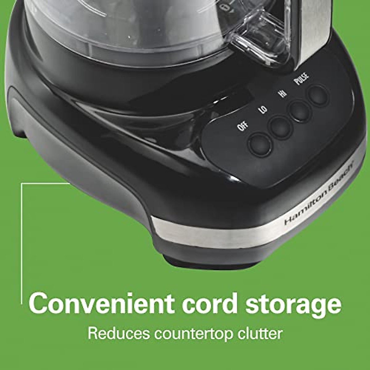 Hamilton Beach Big Mouth Duo Plus 12 Cup Food Processor & Vegetable Chopper with Additional Mini 4 Cup Bowl, Black (70580)