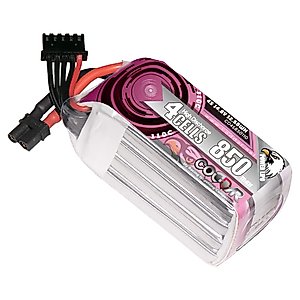 CODDAR 850mAh 4S 14.8V 110C LiPo Battery with XT30 Connector for RC Heli Airplane Quadcopter Helicopter Multi-Motor Hobby DIY Parts,63mm to 101mm Size FPV, 63mm inch to 76mm CineWhoop, CD4S850110