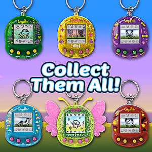 Giga Pet Virtual Pet for Kids Ages 5 and Up, 90s Throwback, Floppy Frog | 25th Anniversary Edition Upgraded Collector’s Edition | Kids Learn to Take Care of a Pet