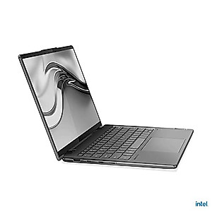 Lenovo Yoga 7i Laptop, 14 Inch 2.2K IPS Touch Screen, 16GB RAM, 512GB SSD, Intel Core i5 1235U, Intel Iris Xe Graphics, Storm Gray, Wi-Fi 6, Windows 11 Home